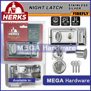 MAXILOCK Night Latch / Gate Lock / Rim Lock (deadlock) Gold or Antique ...