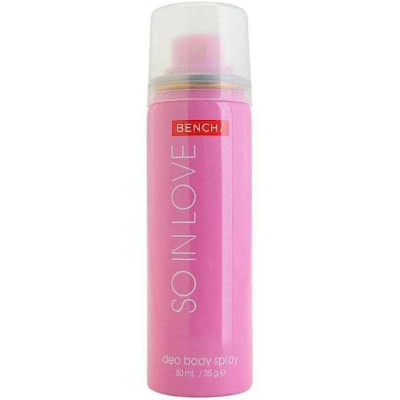 Bench/ So In Love Deo Body Spray (50ml) | Shopee Philippines