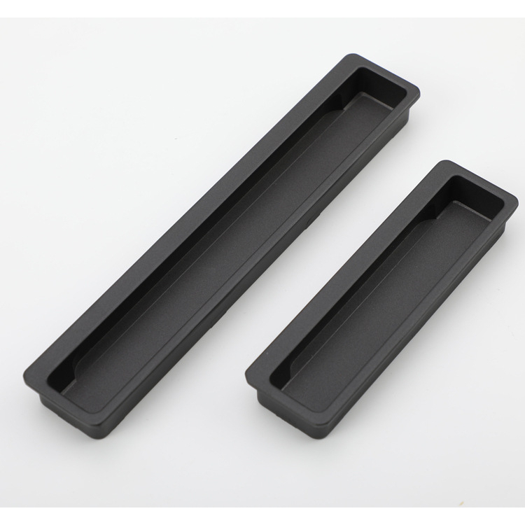 Built-in Cabinet Door Handle Sliding Door Slotted Embedded Inner Buckle ...