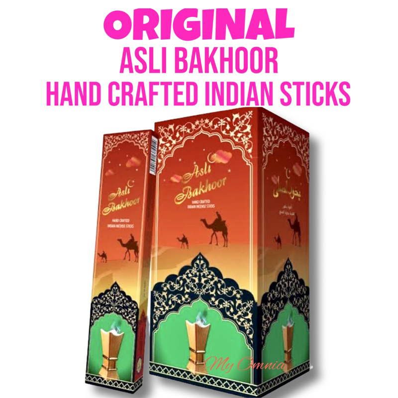 ️ ASLI BAKHOOR Incense Sticks, Masala Bathi/Bakhoor (14 sticks ...
