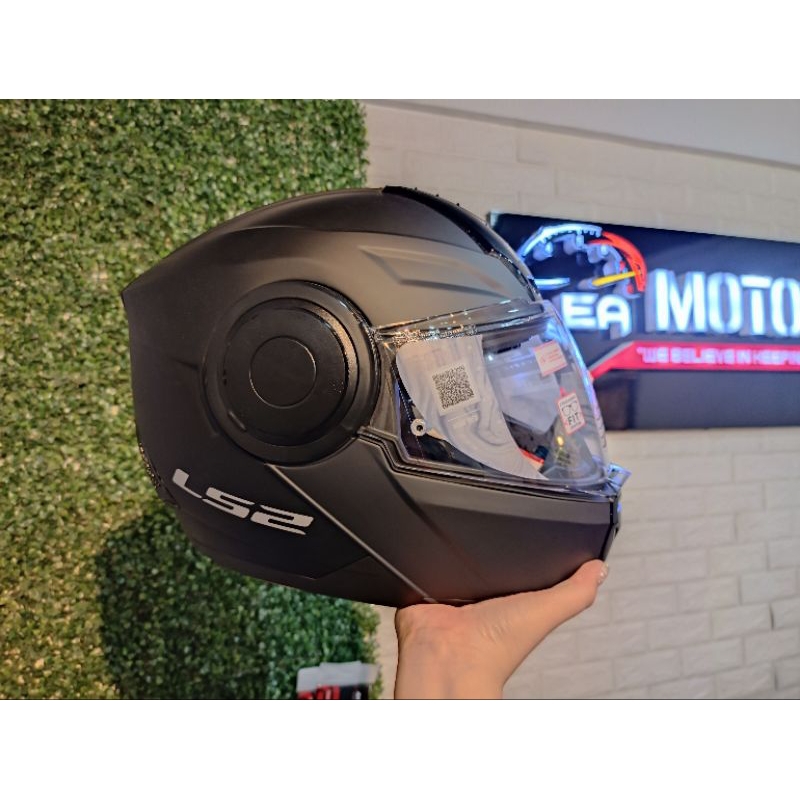 LS2 Scope Modular Matte Black | Shopee Philippines