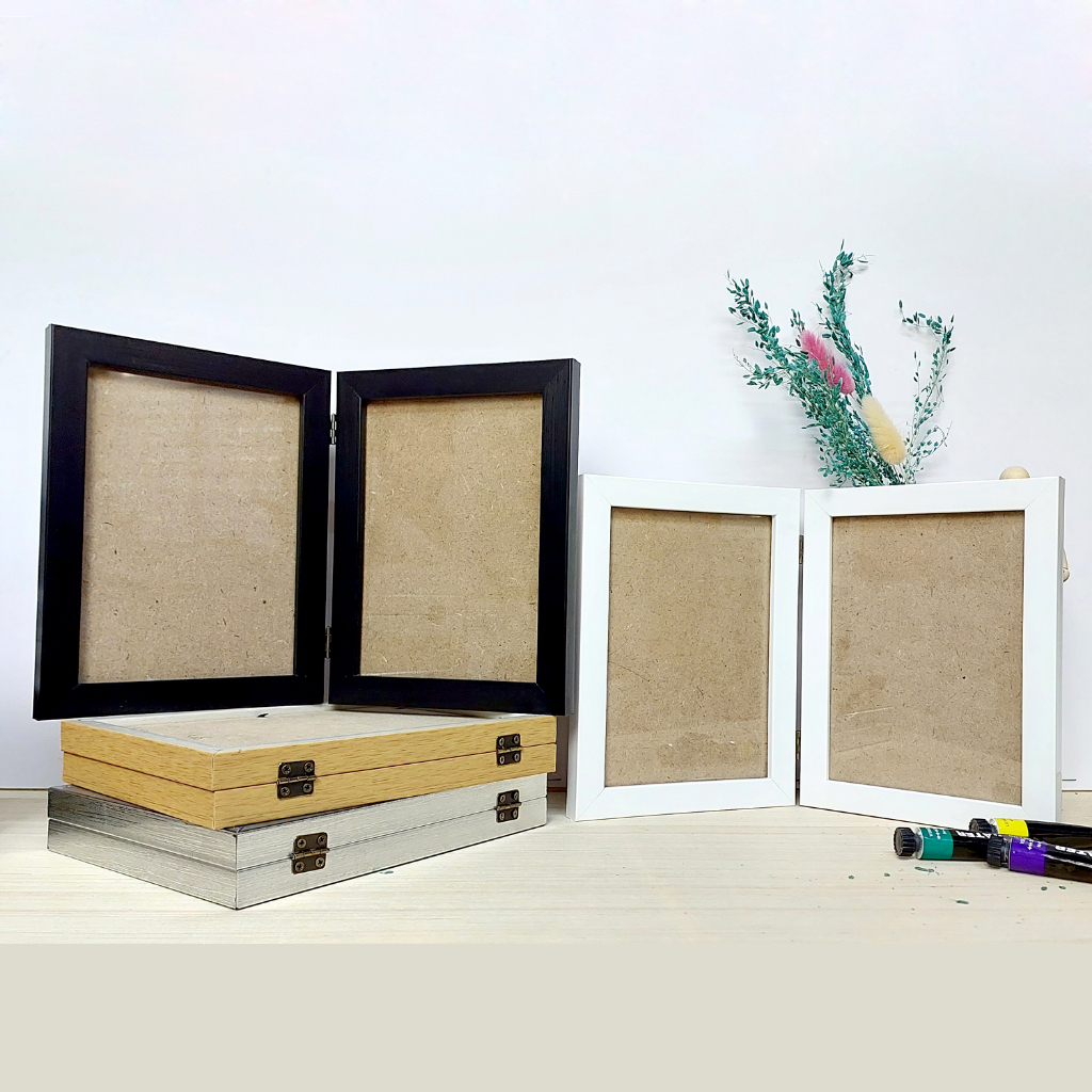 NEW! Book Type Picture Frame 6R, 8R, A4 Table top 4colors Available | Shopee Philippines