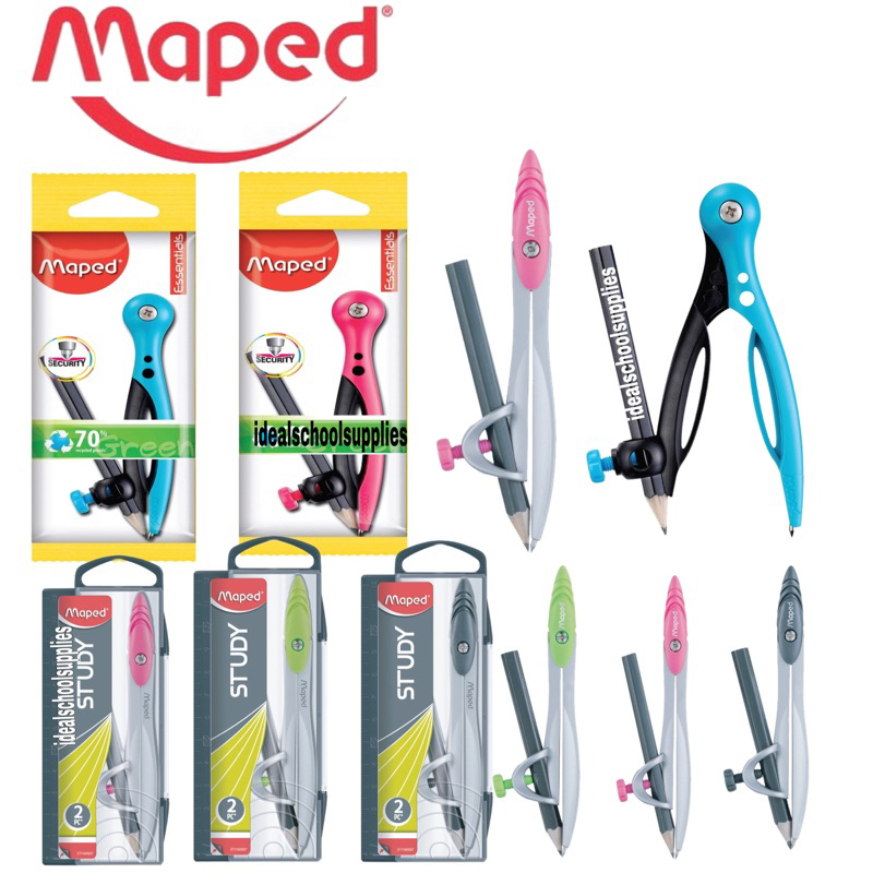 Maped Study Compass And Geometry Kit – MXQD