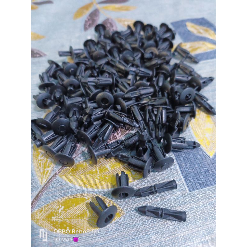 PLASTIC FAIRING RIVETS FOR MOTORCYCLE UNIVERSAL SOLD PER PIECE | Shopee ...
