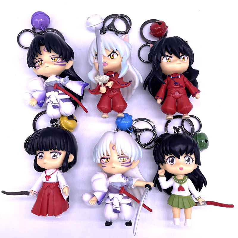 buckle handle boy Inuyasha kagome sessyoumaru Kikyo resin toy Car ...