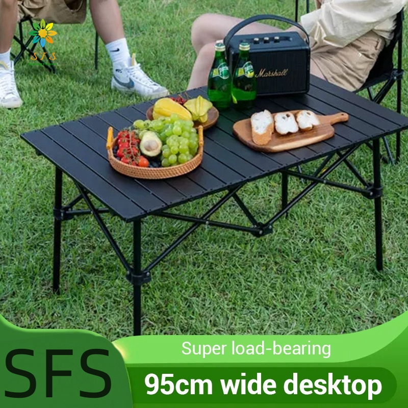 SFS* camping table outdoor tables and chairs set portable wilderness ...