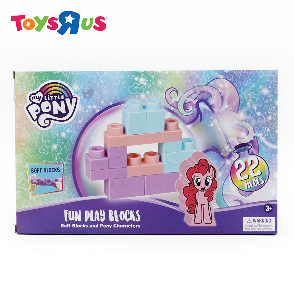 My Little Pony Soft Blocks 22pcs Fun Play Blocks | Shopee Philippines