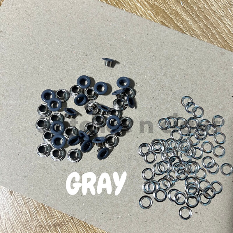 SnC 5mm Colored Eyelet with Washer 50pairs/pack | Shopee Philippines