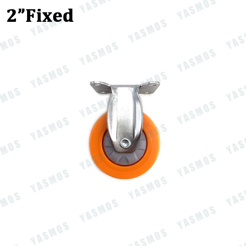 (1PC)Caster wheel heavy-duty trolley wheel set swivel fixed lock caster ...