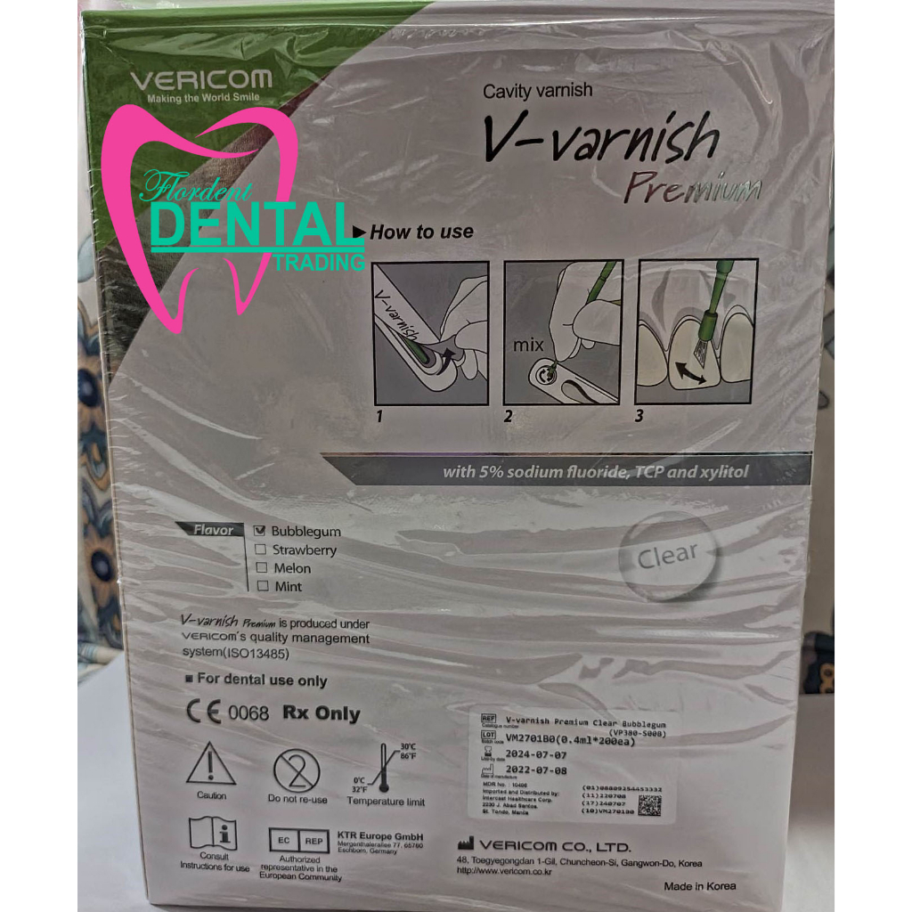 flouride varnish v-varnish per piece | Shopee Philippines