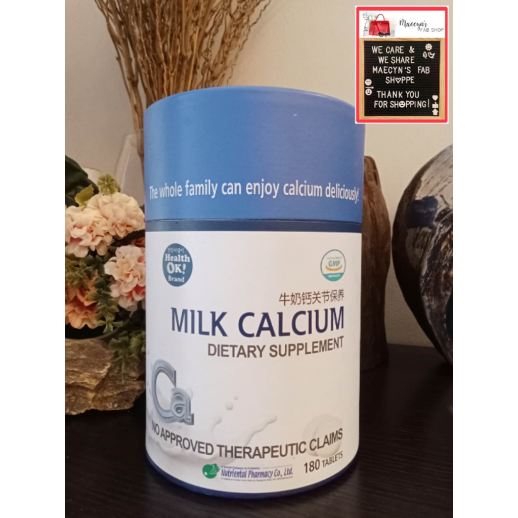 SUPER SALE!!! MILK CALCIUM DIETARY SUPPLEMENT EXP Mar 2024 | Shopee ...