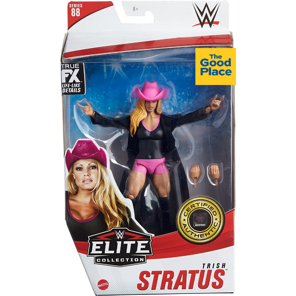 MATTEL WWE Elite Series 92 Trish Stratus with Entrance Wardrobe and ...
