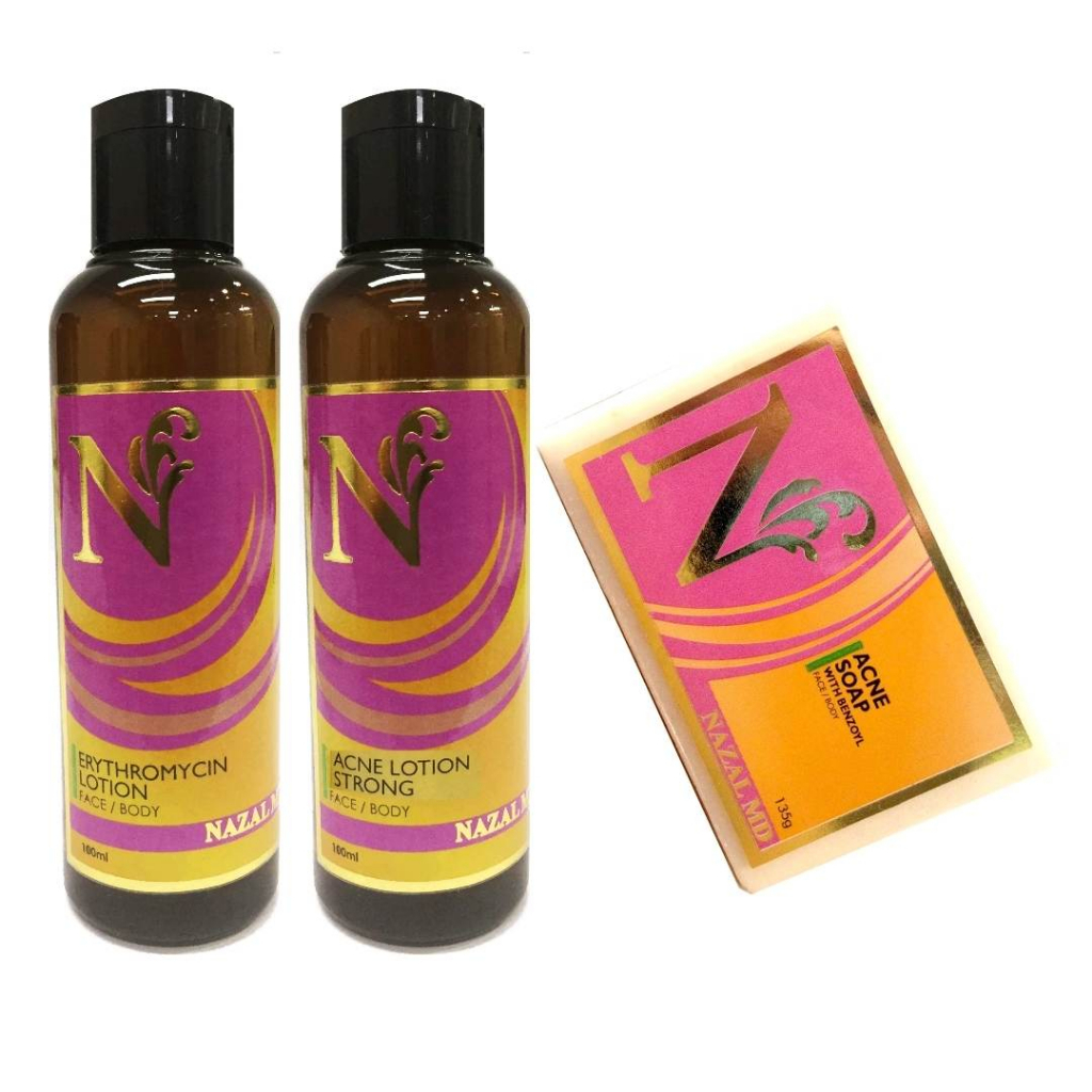 Nazal MD Acne Clear Pro Kit (Strong) | Shopee Philippines