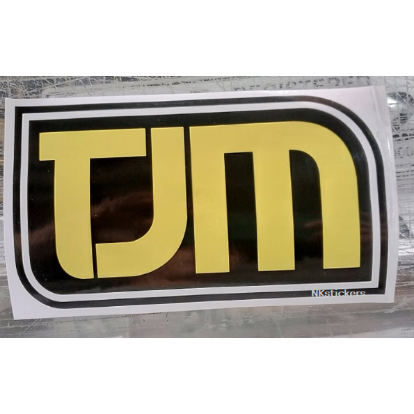 TJM 4x4 (2pcs.) VINYL STICKER 3.7x6inches | Shopee Philippines