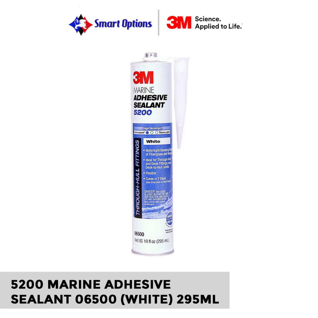 3M 5200 MARINE ADHESIVE SEALANT 06500 (WHITE) 295ML | Shopee Philippines