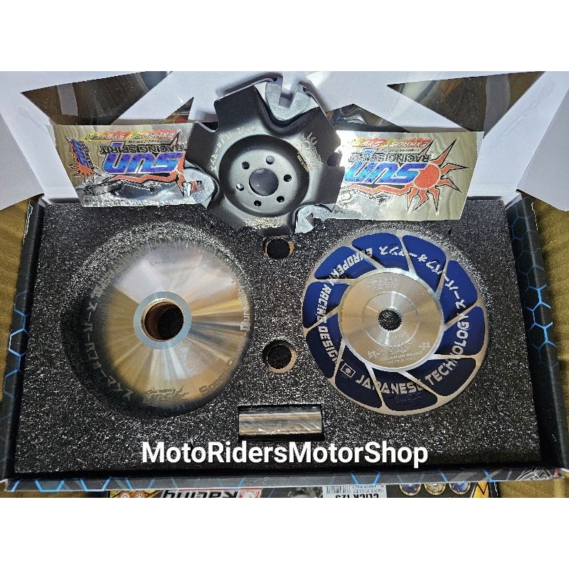 Sun Pulley Set For Honda Click 125/150(13.5degree)with drive face ...