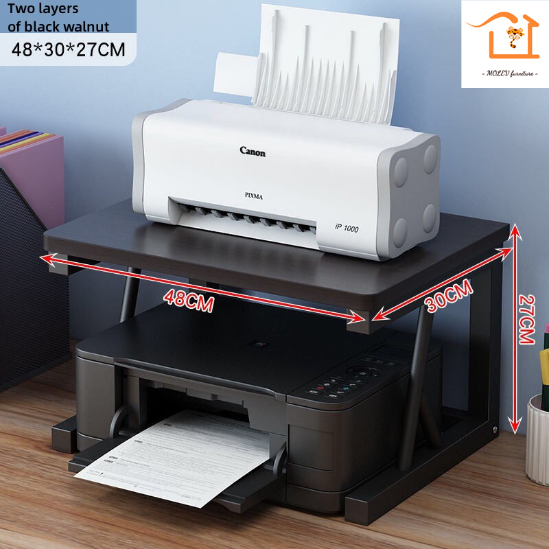 2/3 Layers Printer Rack Office Table Organizer Printer Organizer Book ...