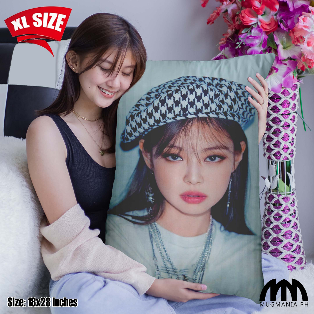 Blackpink Merch - XL Pillows - Jennie, Lisa, Jisoo, Rose Merch Pillows - 18x28 inches | Shopee ...
