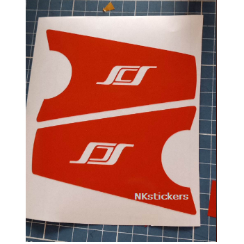 SCS STEALTH CUSTOM SERIES 4pcs WHEEL (RIM) VINYL STICKERS | Shopee ...