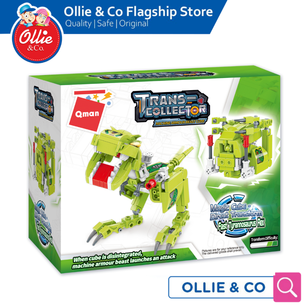 QMAN Trans-Collector - Fast Tyrannosaurus Rex Magic Cube Direct ...