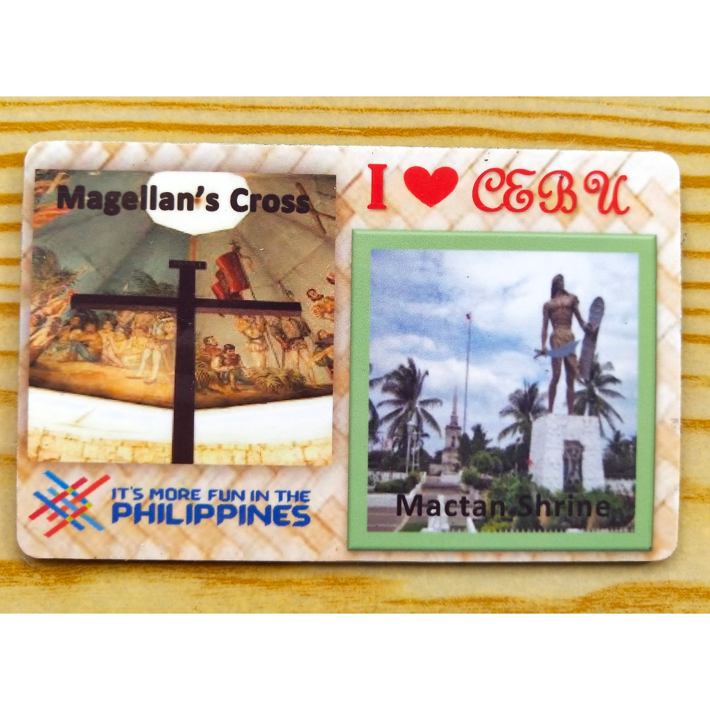 Philippine Place Ref Magnet-RIZAL PARK,Cebu mactan shrine,Manila,I love ...