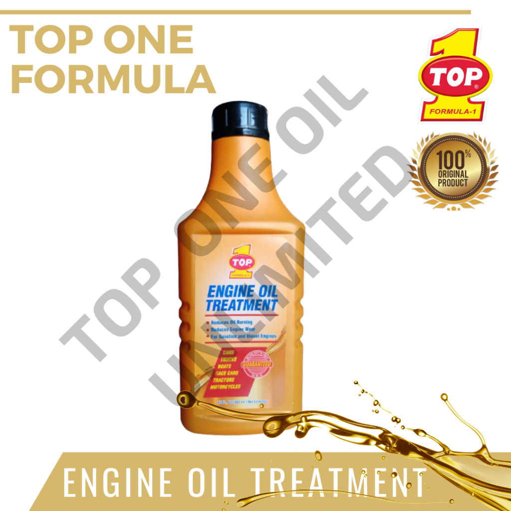 Top One Formula- Engine Oil Treatment (443 ml) | Shopee Philippines