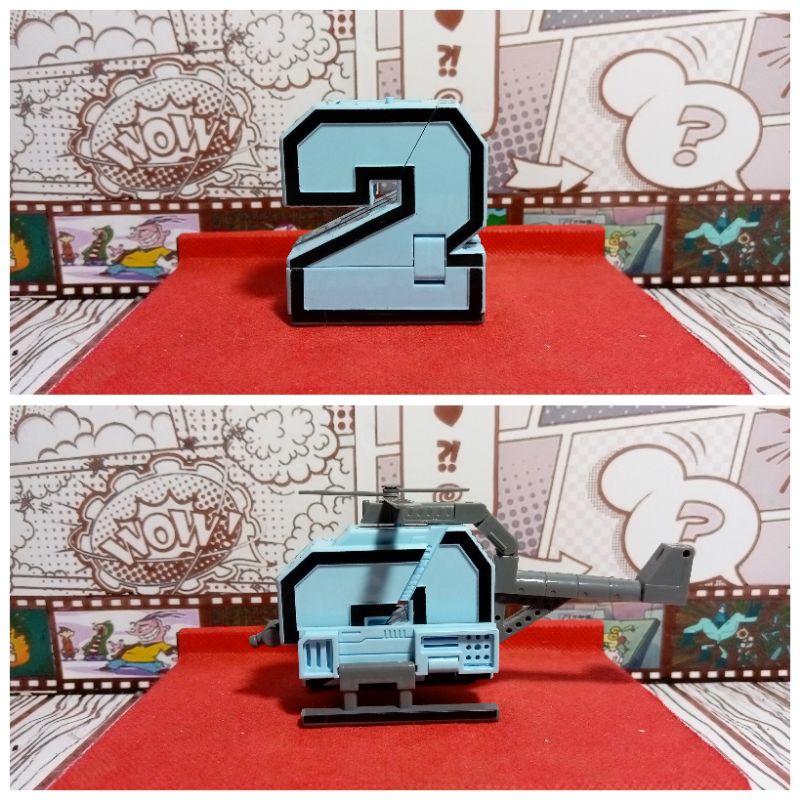 Number Bots Figure (Transformable) | Shopee Philippines