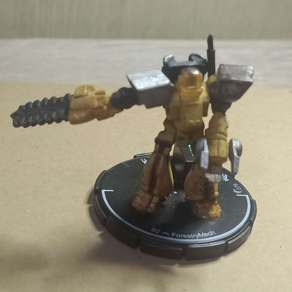 Mechwarrior Clix Wizkids figure from my BOX 2 - used mechs (figures ...