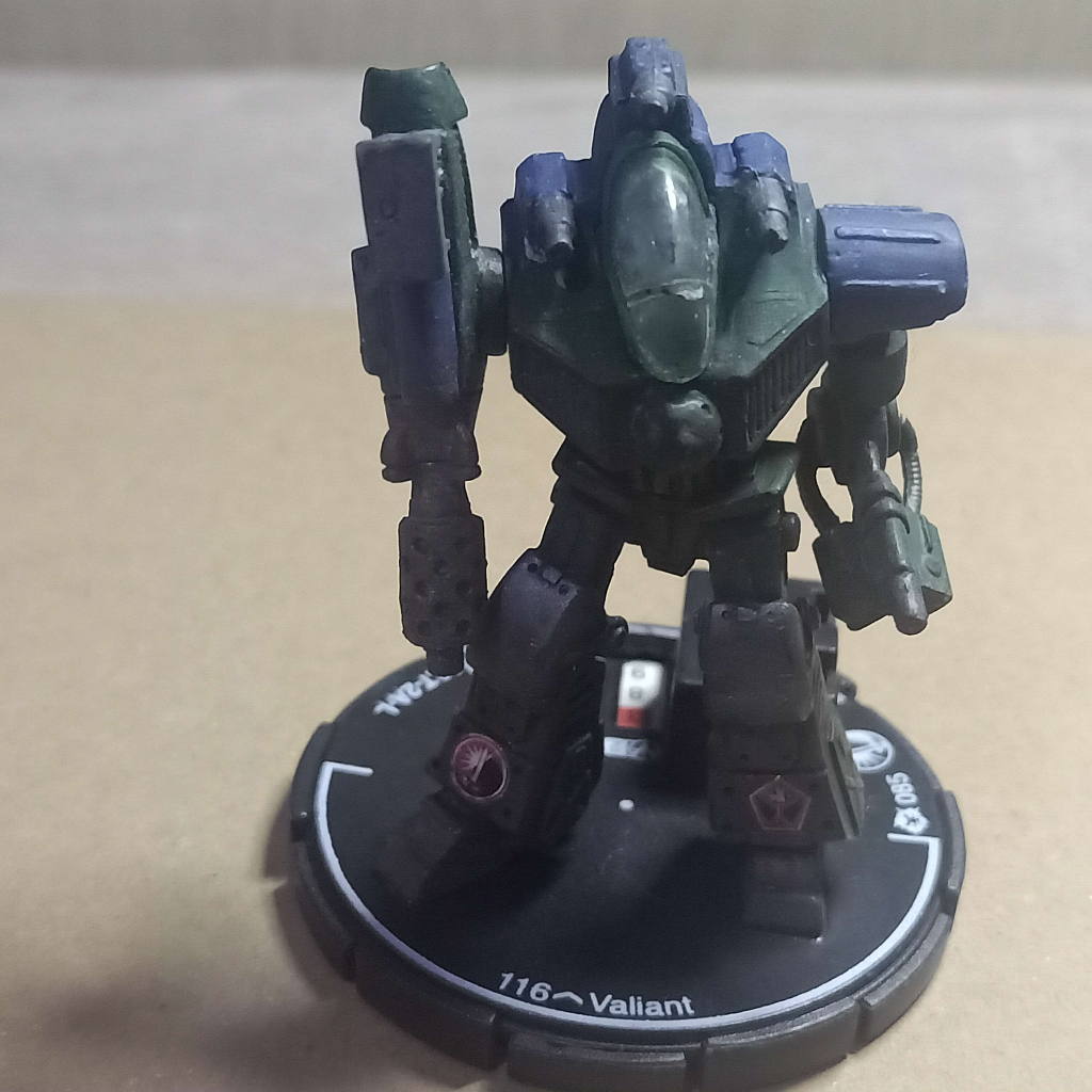 Mechwarrior Clix Wizkids figure from my BOX 2 - used mechs (figures ...
