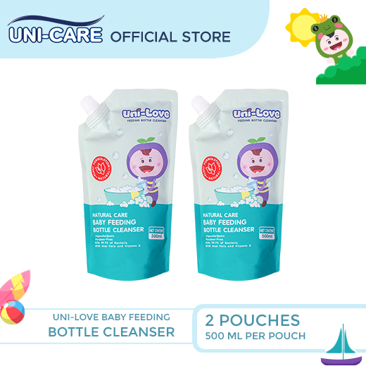 UniLove Baby Bottle Cleanser 500ml (Pouch) Pack of 2 | Shopee Philippines
