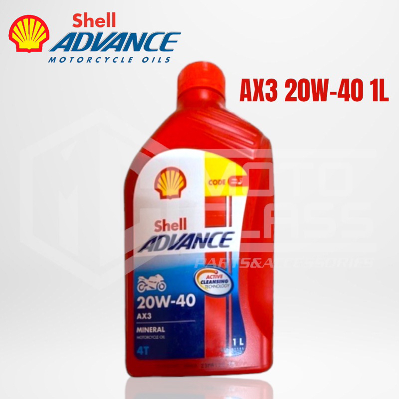 SHELL ADVANCE AX3 1L ( 100496 ) | Shopee Philippines