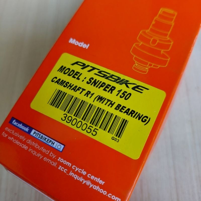 SNIPER 150 V1-V2 | Pitsbike R Camshaft / Cams with bearing | R1, R2, R3, R4 | Shopee Philippines