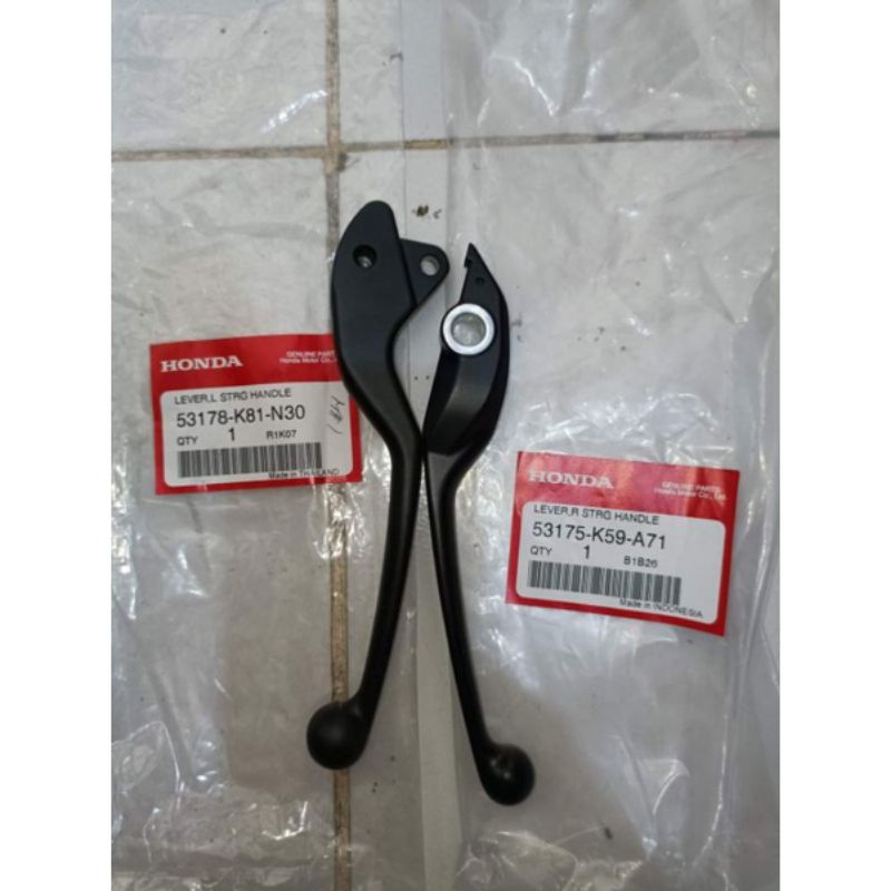 Brake lever Honda Click 125&150 v2 v3 (set left& right) | Shopee ...
