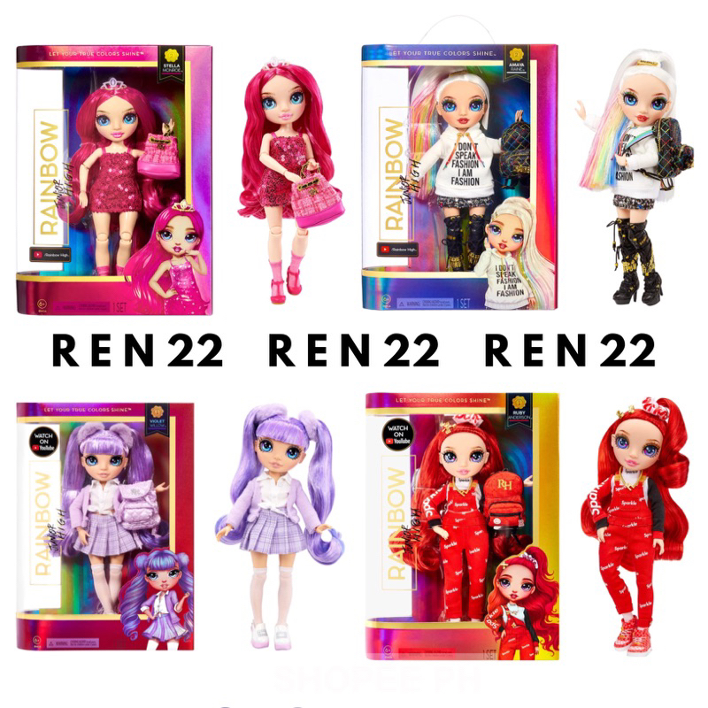 Rainbow High Junior High Dolls | Shopee Philippines