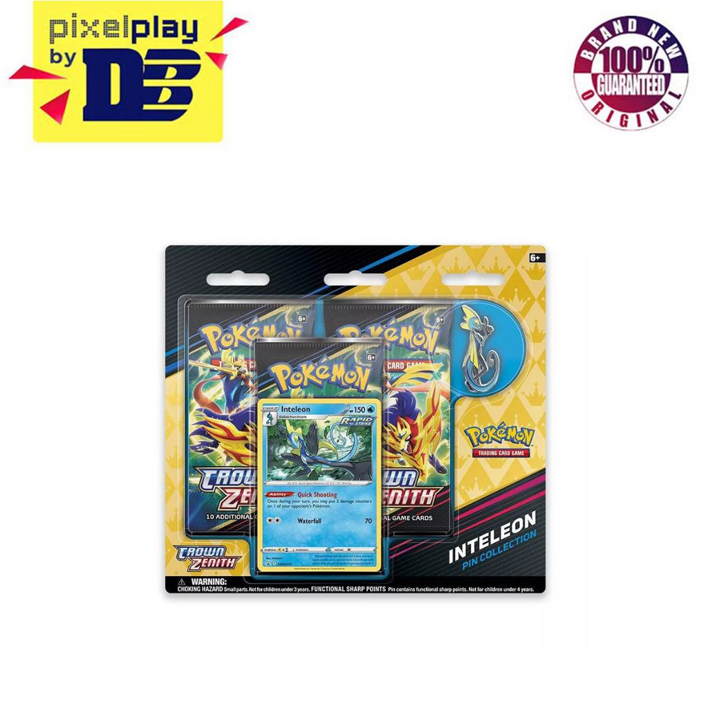 Pokemon Trading Card Game SS12.5 Sword & Shield Crown Zenith Pin ...