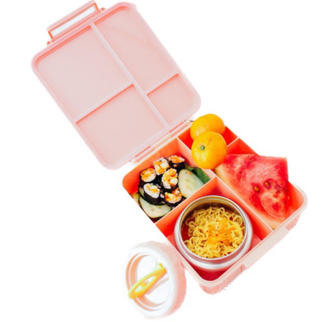 Saja Bento Lunchbox with Insulated Jar | Shopee Philippines