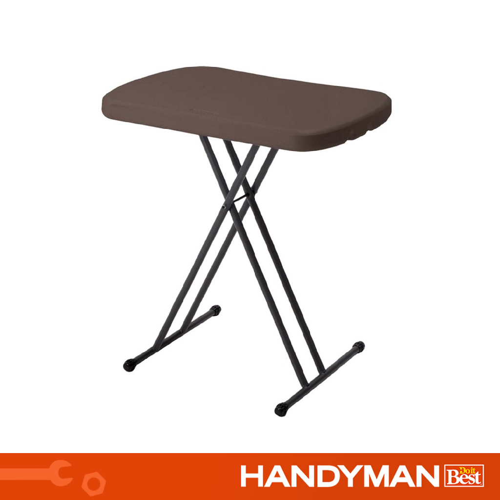 Lifetime Adjustable Height Personal Table 18"X26” Brown (80391 ...