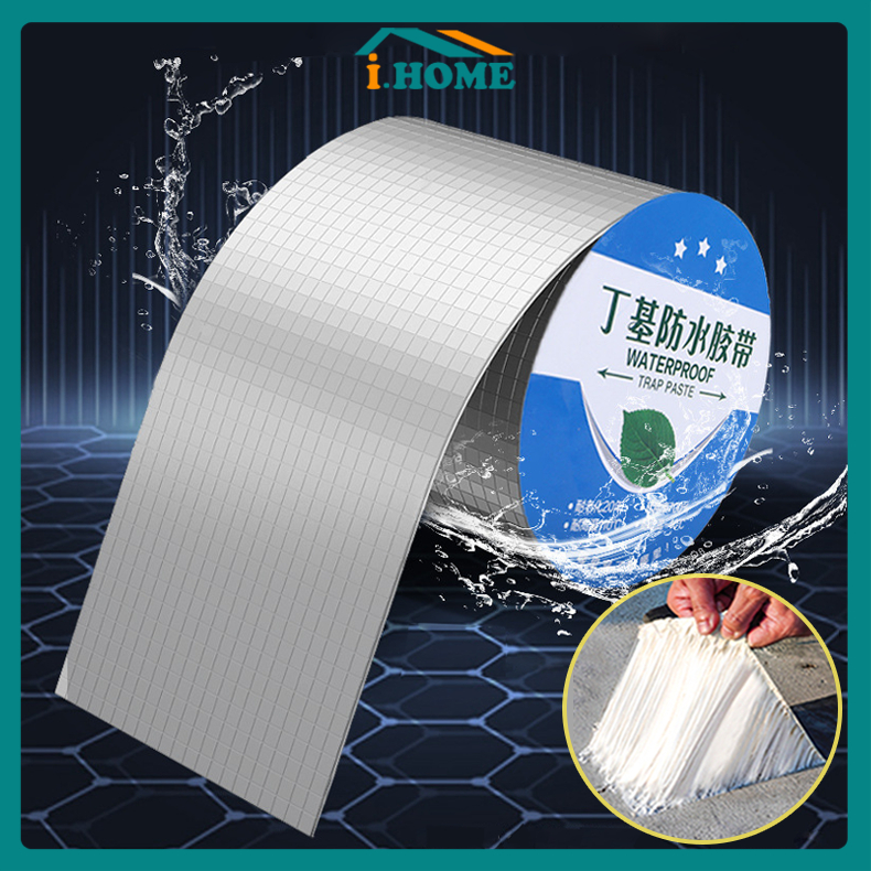 Aluminum Foil Butyl Waterproof Tape For roof leak Roof Sealant Wall ...