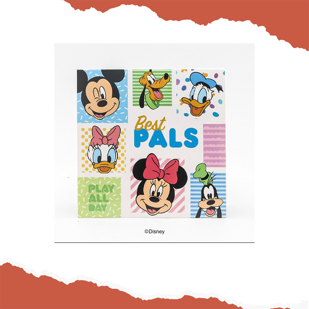 Daiso Korea - Mickey Minnie Medium Notepad | Shopee Philippines