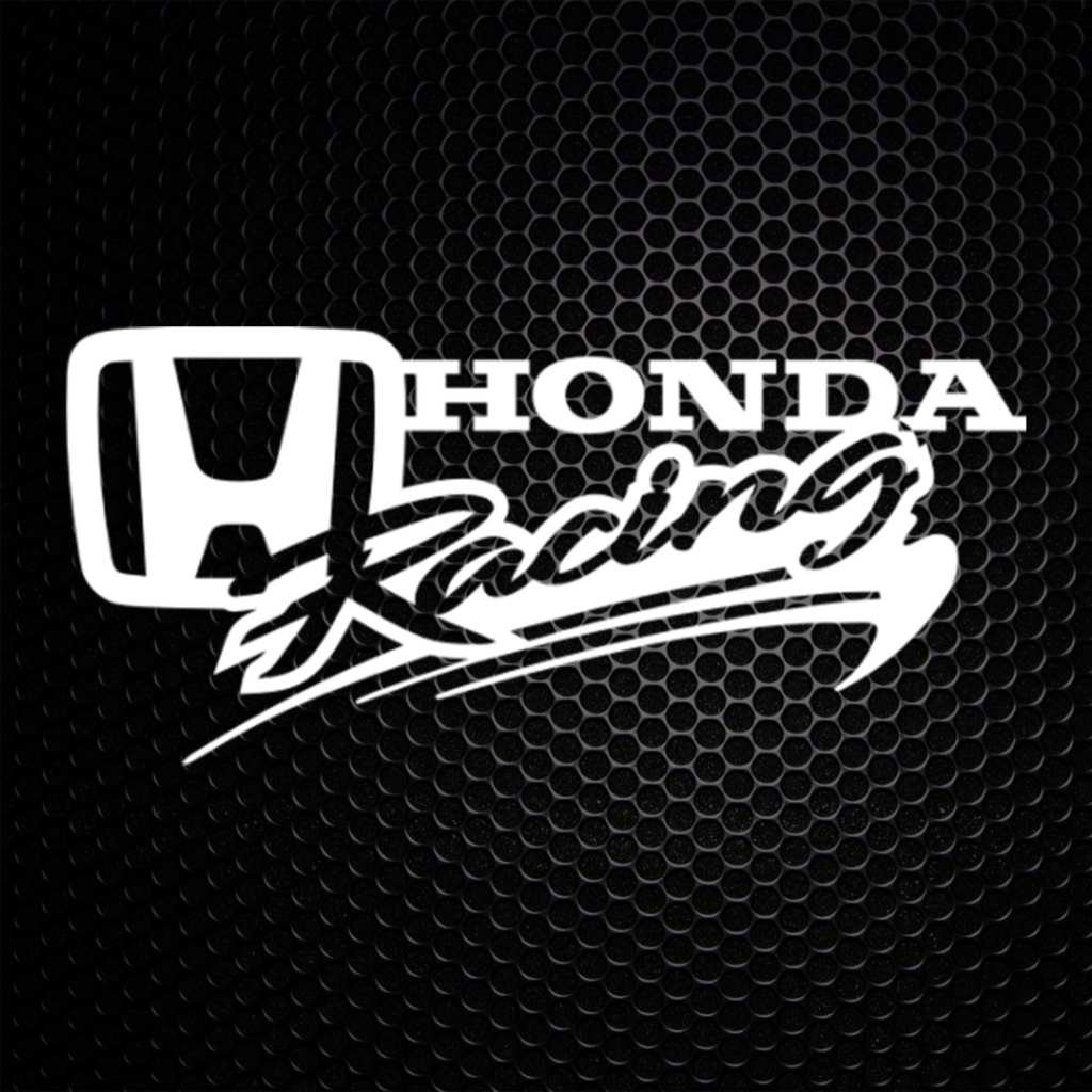 Honda Racing WATERPROOF STICKER VINYL decal for phone, mug, motor, car ...