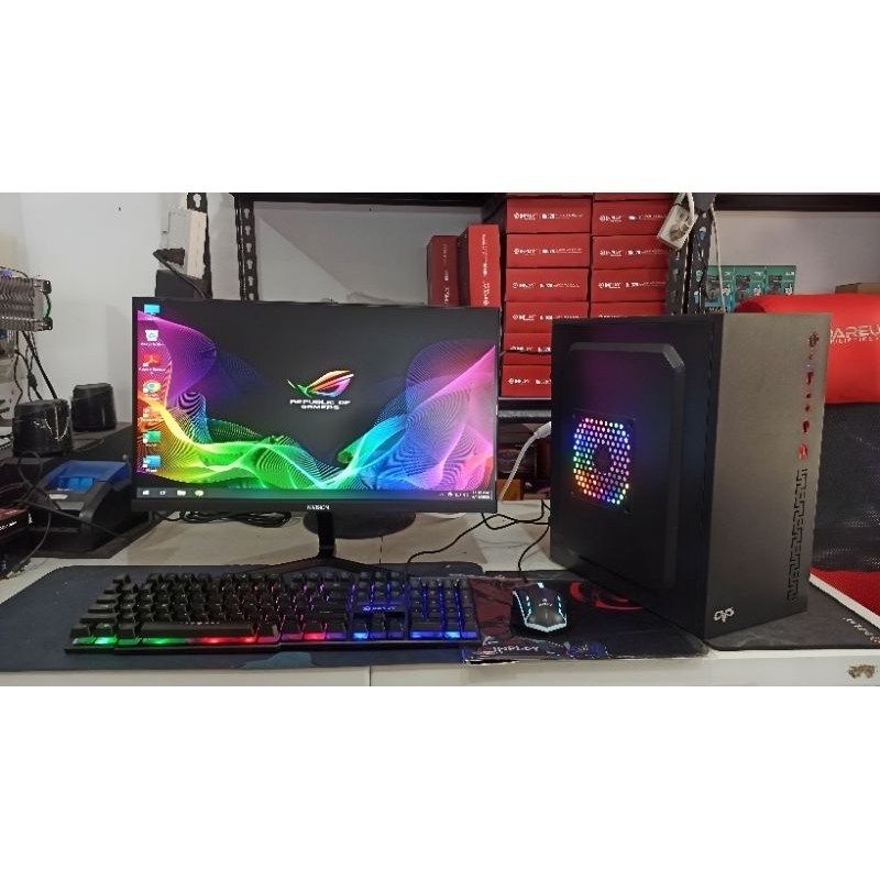 COMPUTER SET i5 with 22" IPS FRAMELESS MONITOR | Shopee Philippines