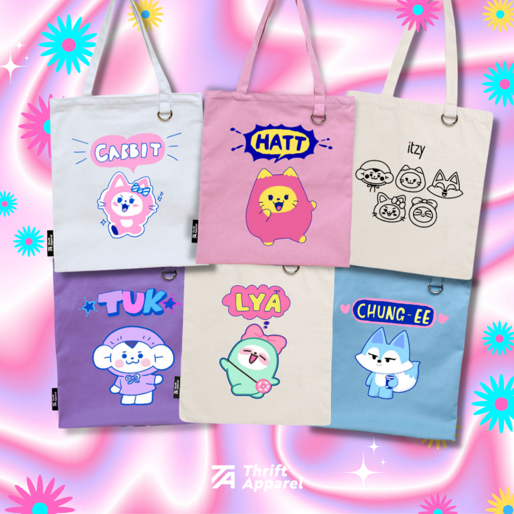 ITZy wdzy | Thrift Apparel Tote Bag | Shopee Philippines