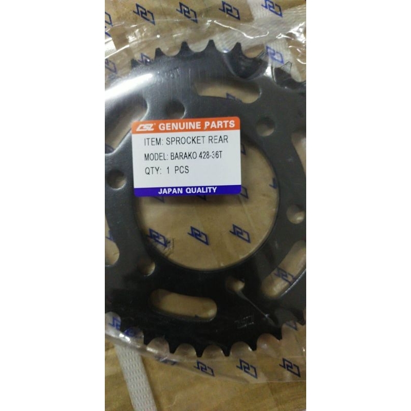 CSL SPROCKET( BARAKO) | Shopee Philippines