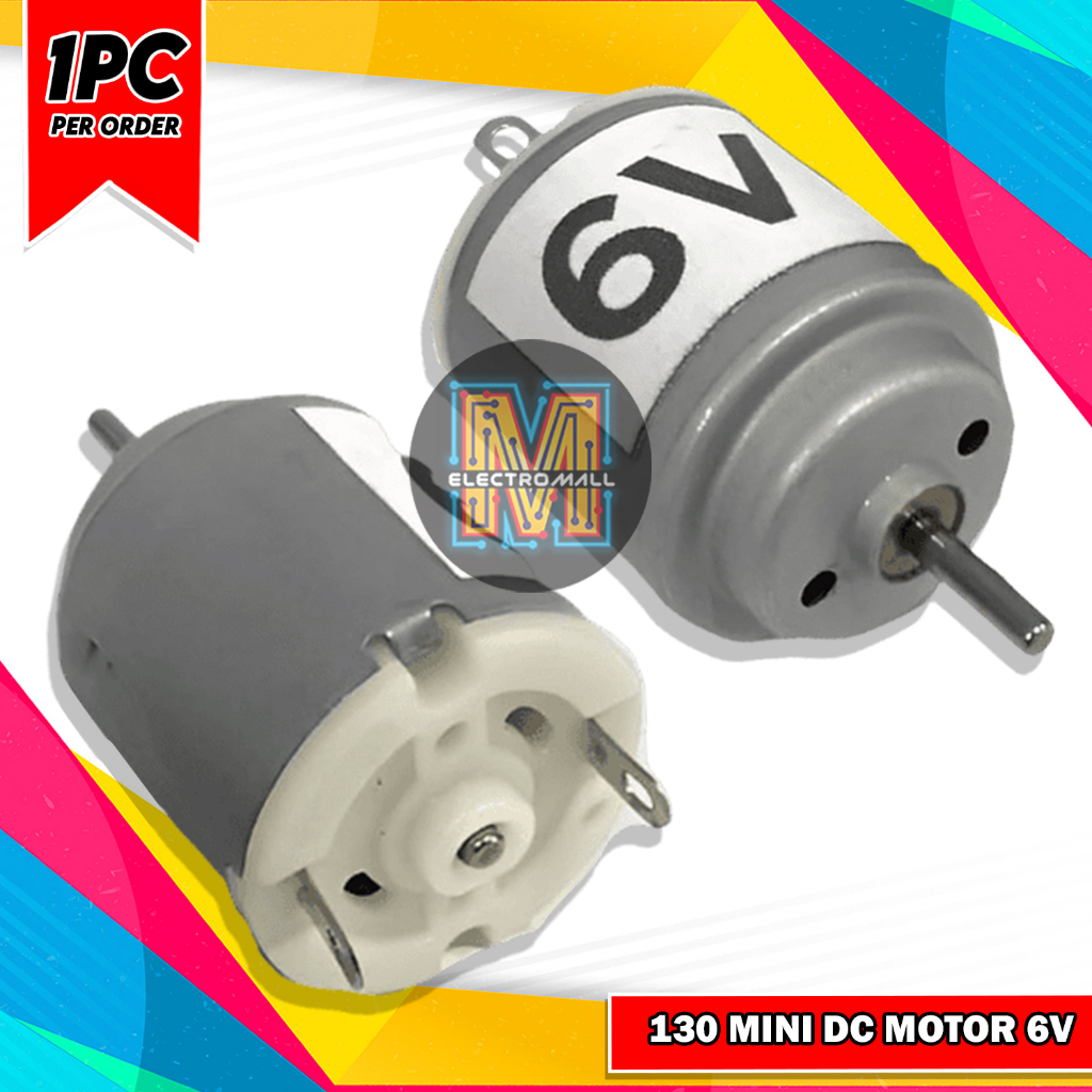 130 Mini DC Motor 6V | Shopee Philippines