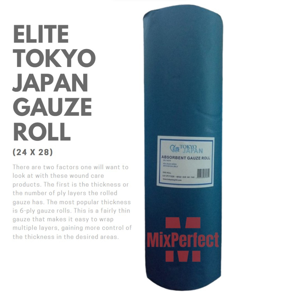 Elite Tokyo Japan Gauze Roll (24 x 28) | Shopee Philippines