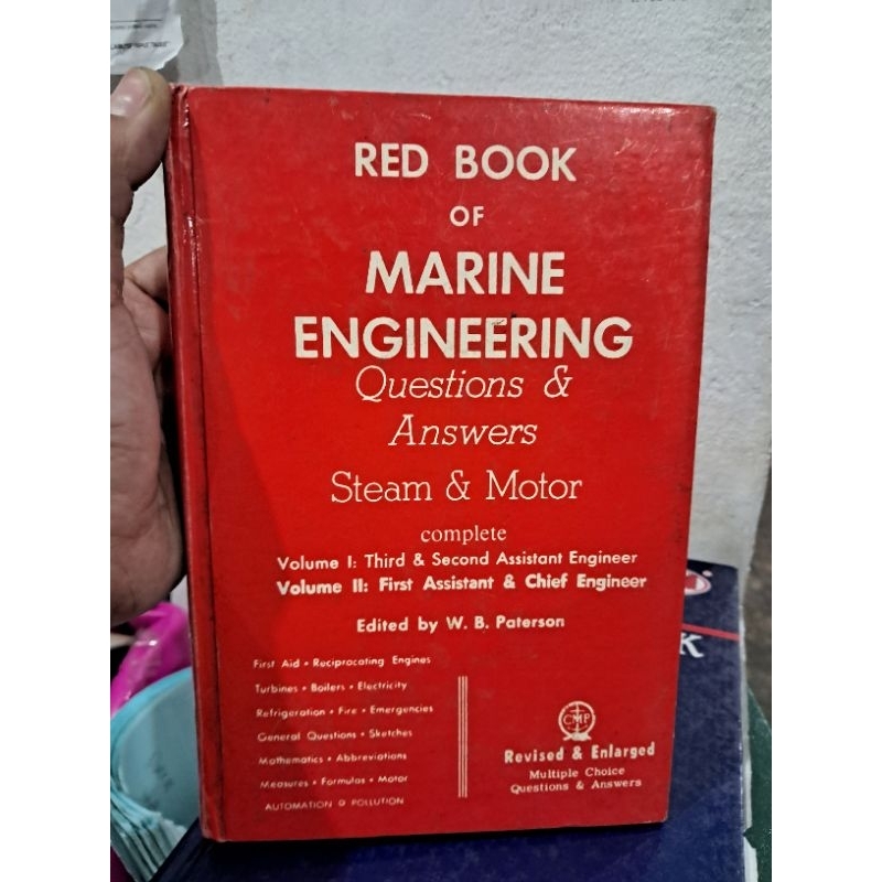 RED BOOK for Marine Engineering Questions and Answer Steam and Motor ...