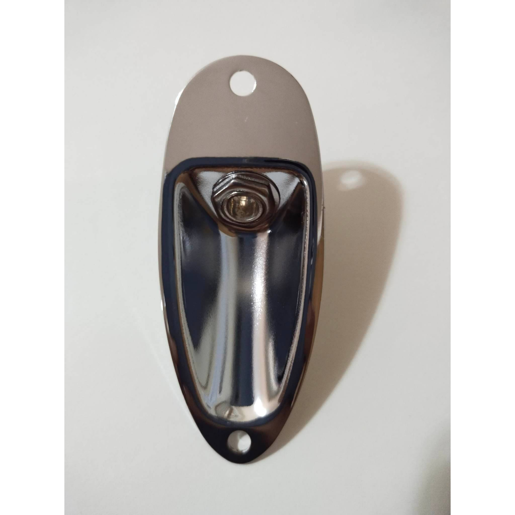 Electric Guitar Boat Style Jack Plate Chrome Boat Style 1/4inch Guitar ...