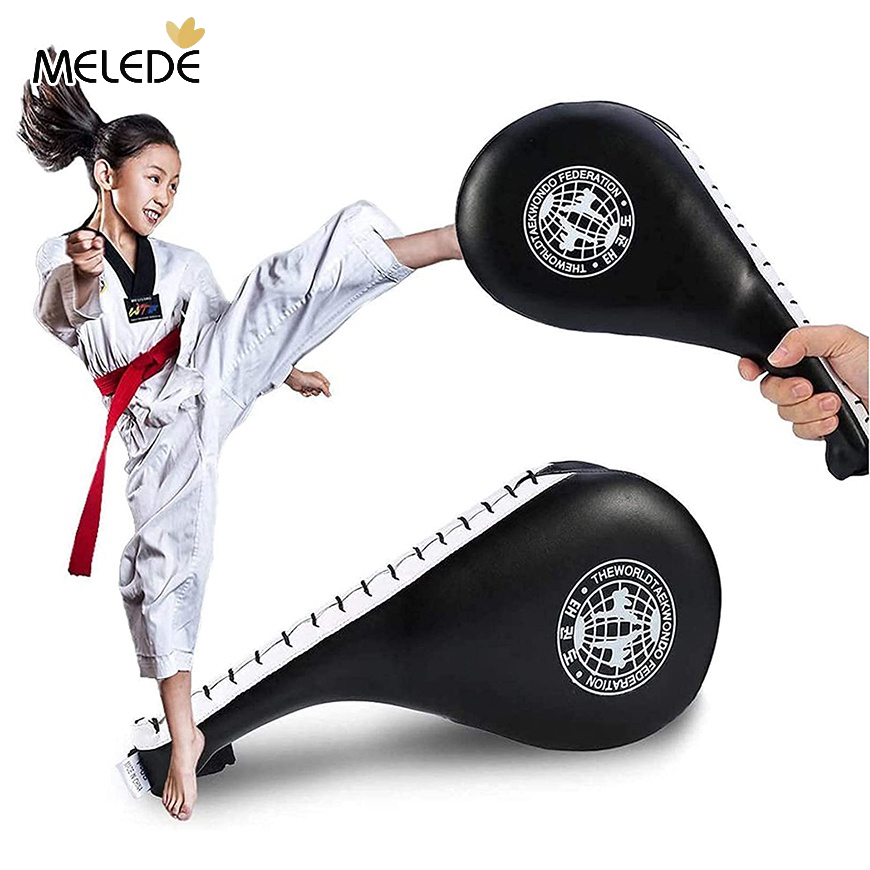 Durable Taekwondo Double Kick Pad Target Karate Kickboxing Pad Practice ...