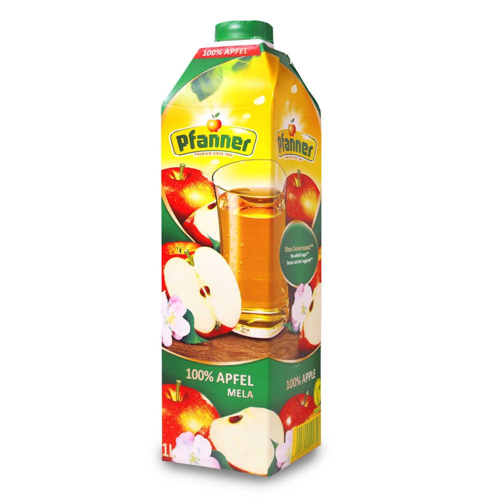 Pfanner 100% Apple Juice 1L | Shopee Philippines