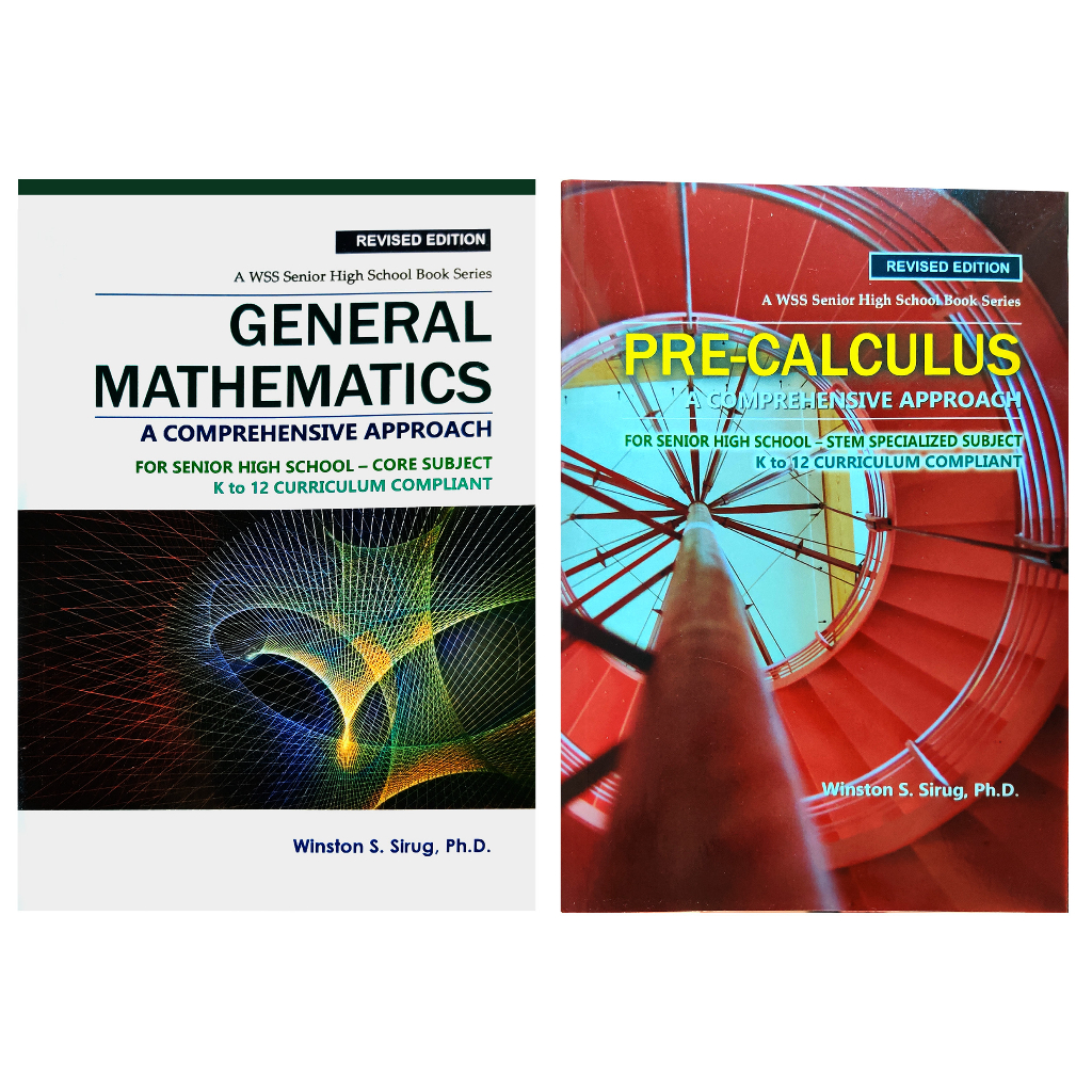 SOLD AS SET - GENERAL MATHEMATICS & PRE-CALCULUS A Comprehensive ...